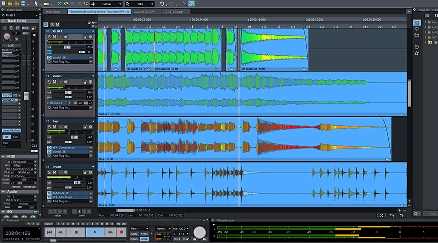 Magix Samplitude Pro X8, ahora con AudioWarp, compilación optimizada y otras mejoras | Hispasonic